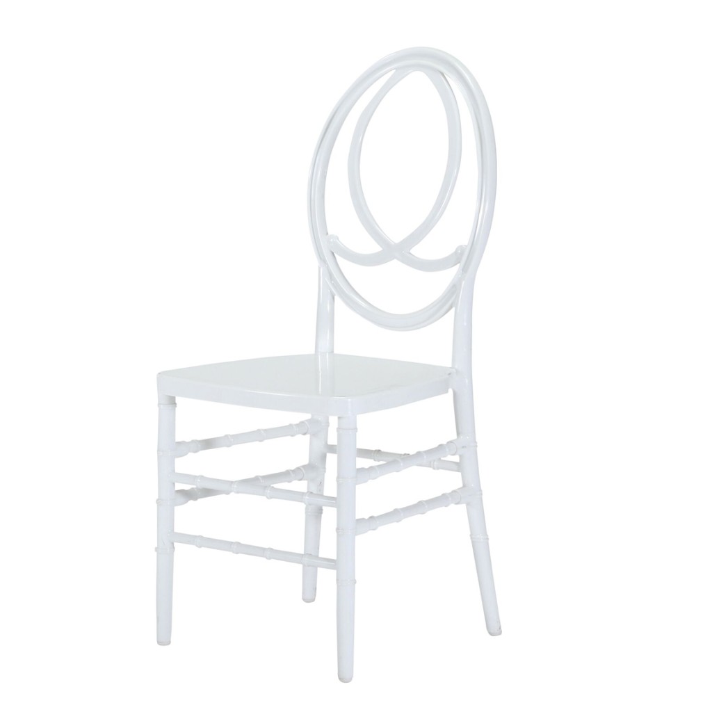 Clear Cross Back Chair - B & B Party Rentals